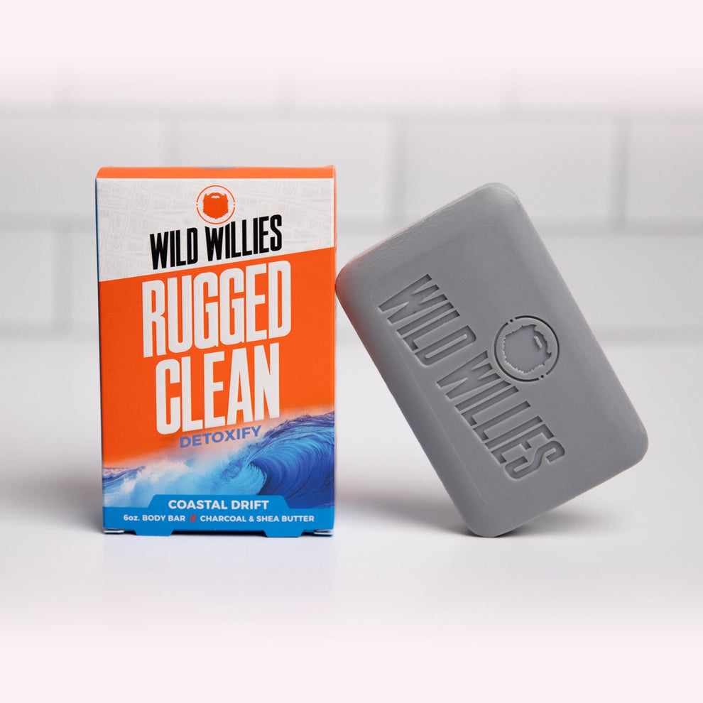 Rugged Clean Body Bar | The Essential Charcoal Soap for Men – Wild Willies