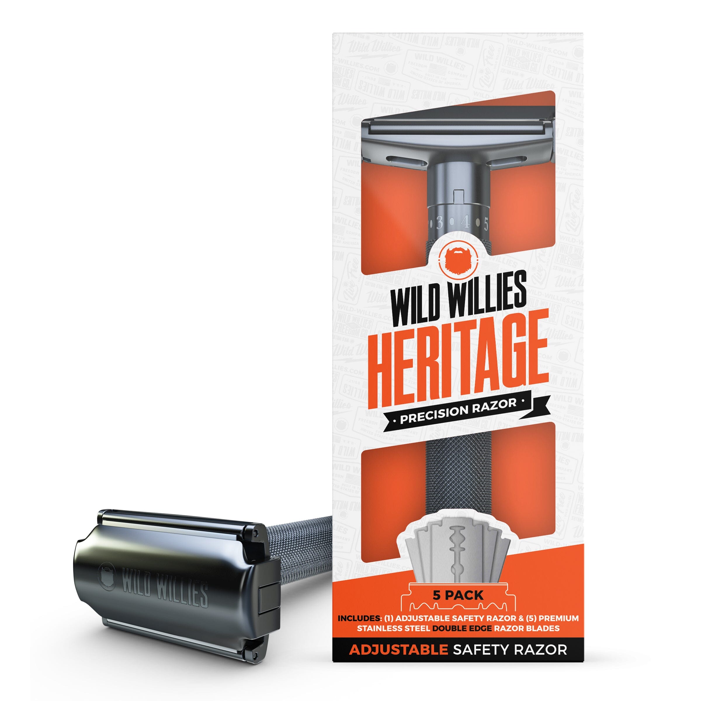 Heritage Precision Adjustable Razor – Wild Willies